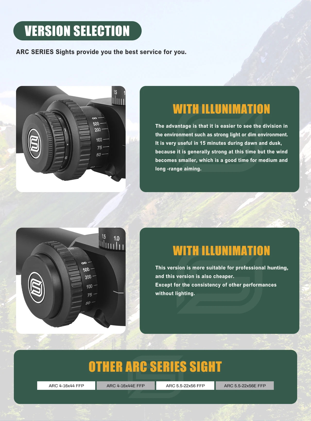 6-24x50 FFP IR Optics Scope Hunting Fully Multi-Coated Illuminated ...