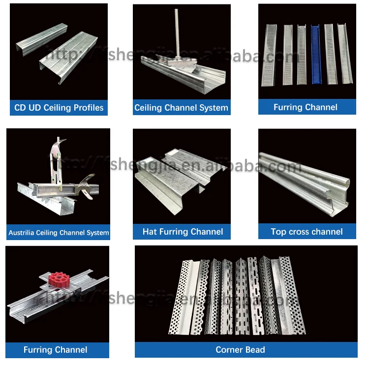 Suspended Ceiling Gypsum Channel Angle Galvanized Steel 25x25 Wall ...