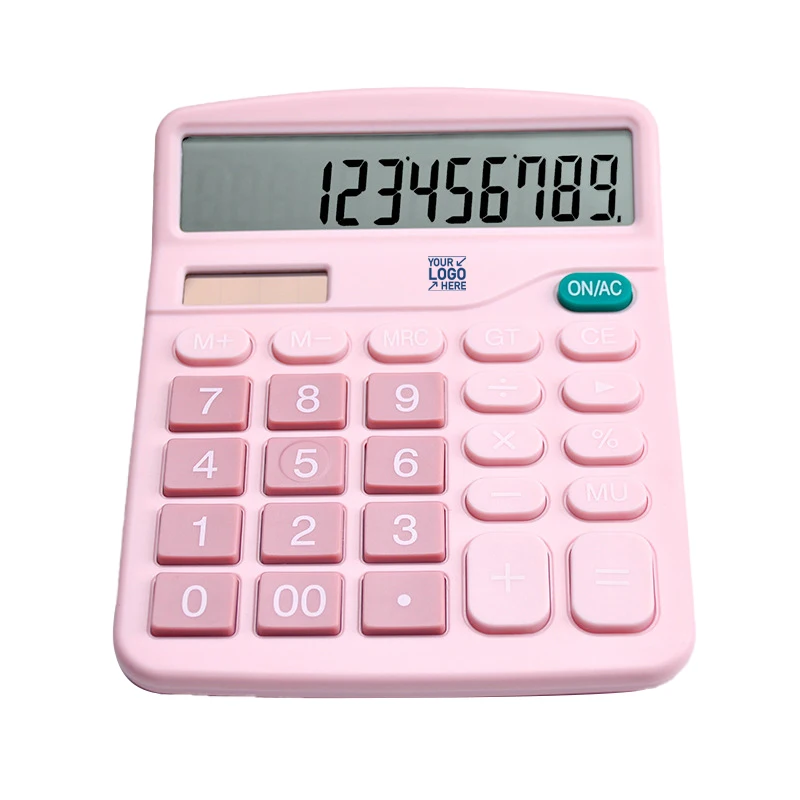 Modern Style Solar Powered Mechanical Programmable 12 Digits Desktop ...