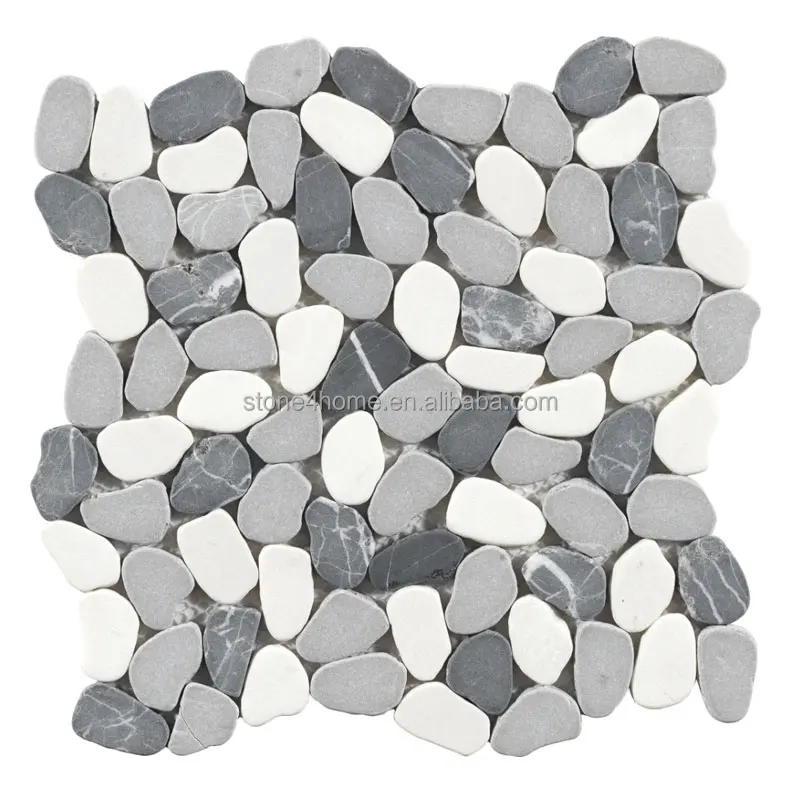 Pebble Mosaic Tile Natural Stone Marble Wall Floor Tiles Out Door Tile ...