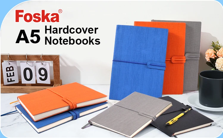 Foska College Ruled Notebooks Assorted Colors 96 Sheets Premium Paper ...