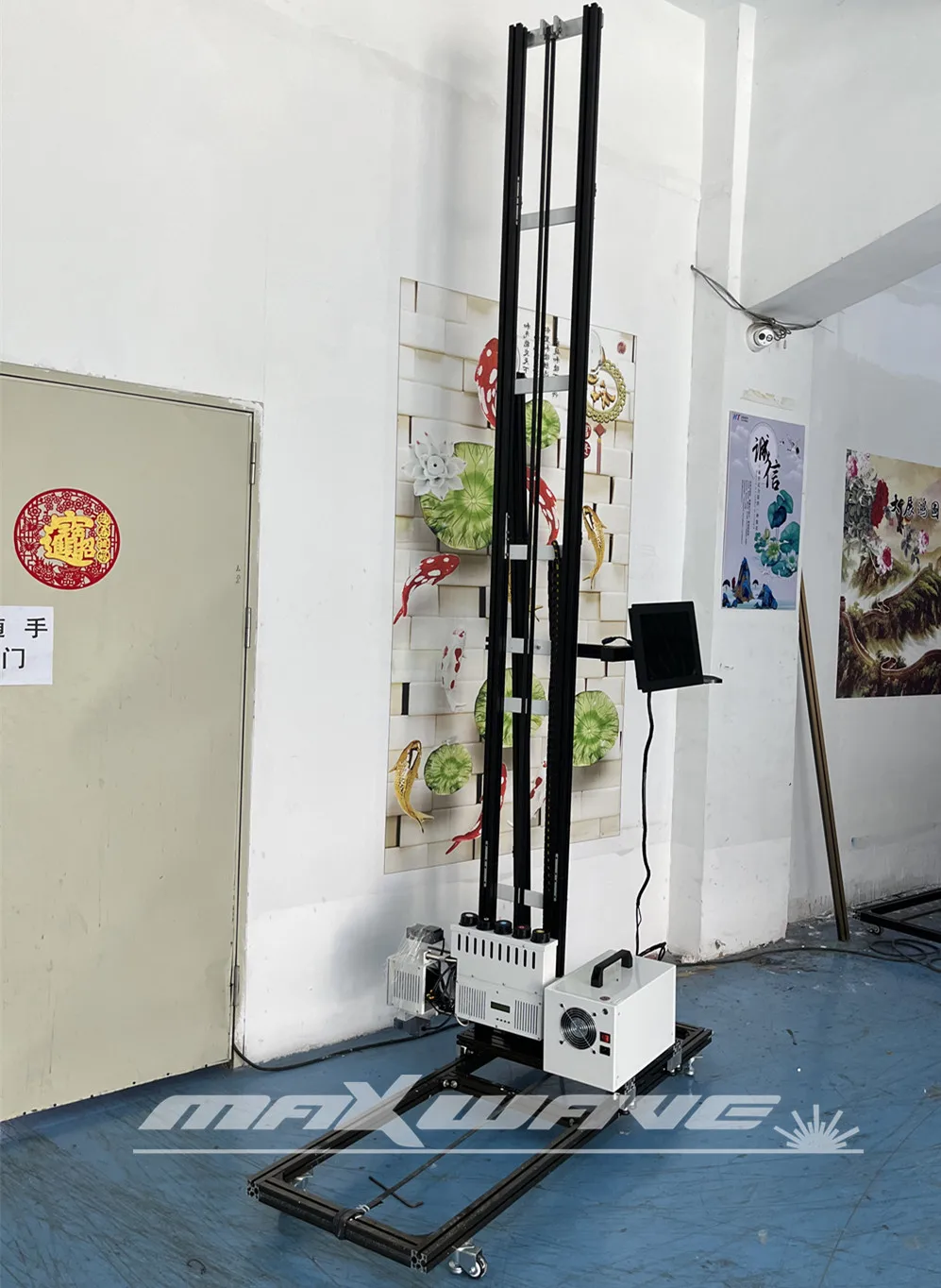 Maxwave Wallpen 3D 5D Double Heads UV Printer - 2500mmx6000mm