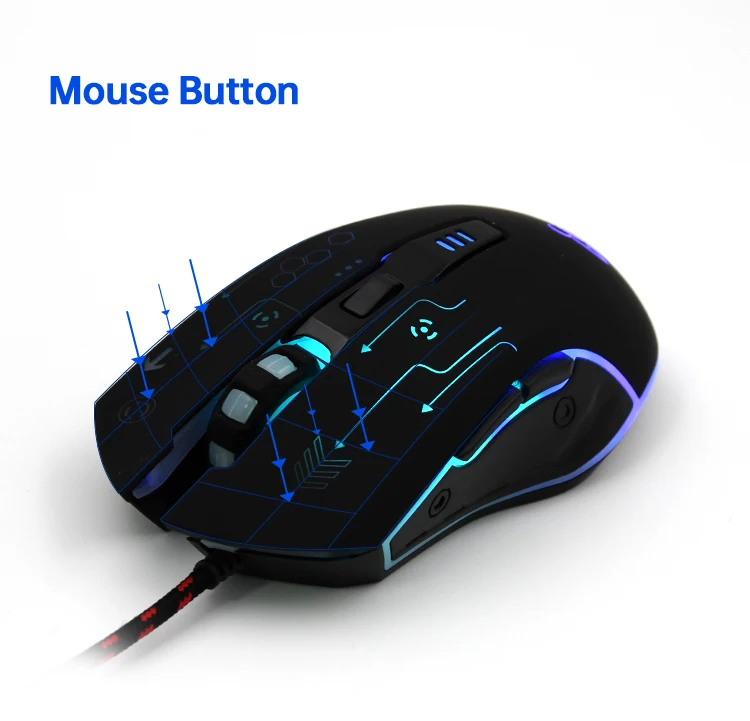 JINMS KM005 Gaming Keyboard and Mouse Set - Free Sample