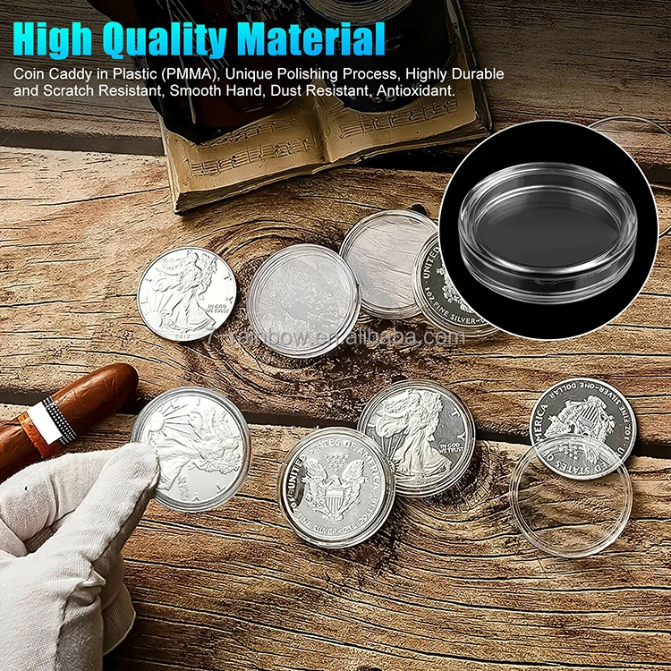 1 OZ Silver Bar Capsule - Durable & Customizable Storage