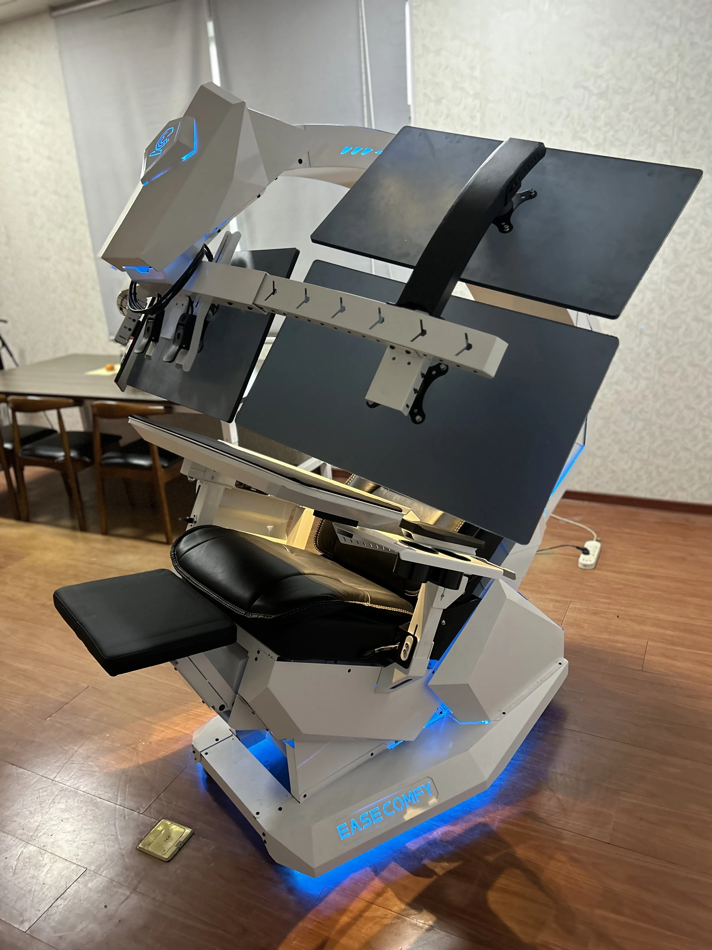 Easecomfy T2 Ergonomic Reclining Computer Chair - Adjustable Footrest ...