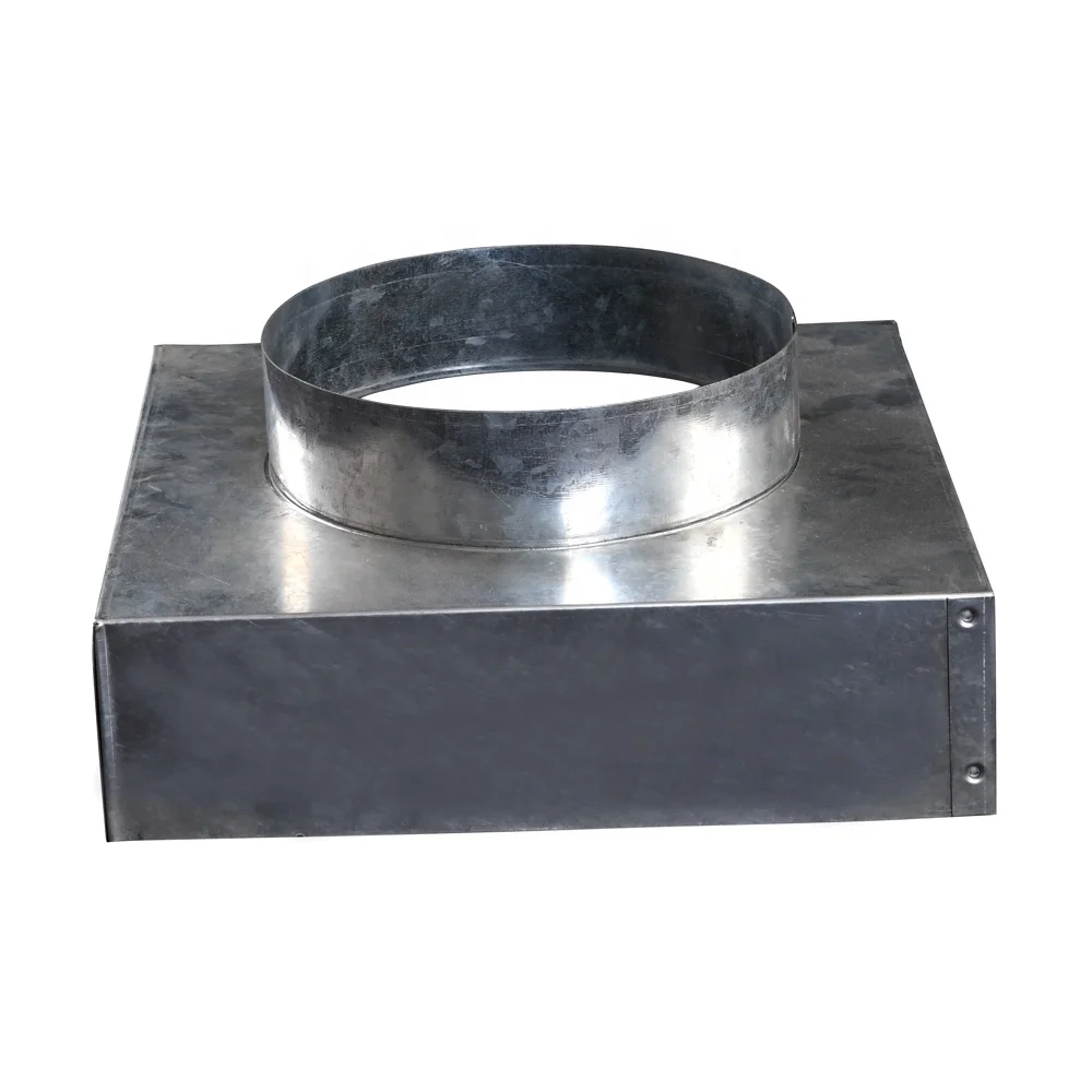 Universal Hvac Hot Selling Air Conditioner Box Diffuser Iron Plenum Box ...