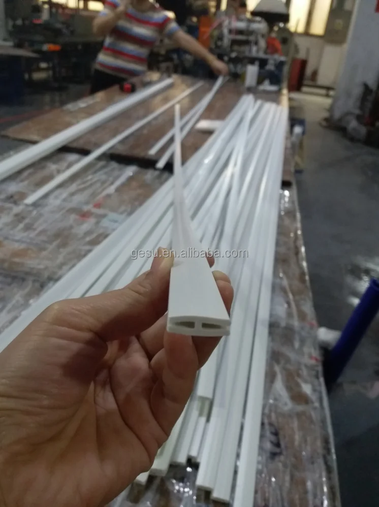 H Shape PVC Plastic Profile - 2mm Thickness Sheet for Furniture