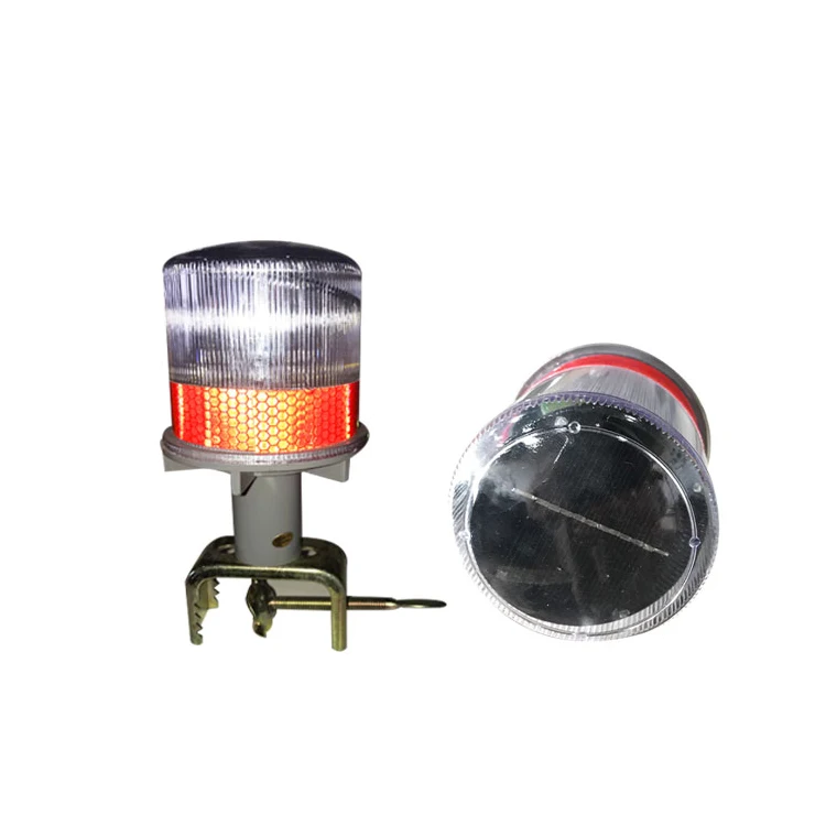 2024 LED Traffic Solar Barricade Flashing Beacon Blinker for Warning ...