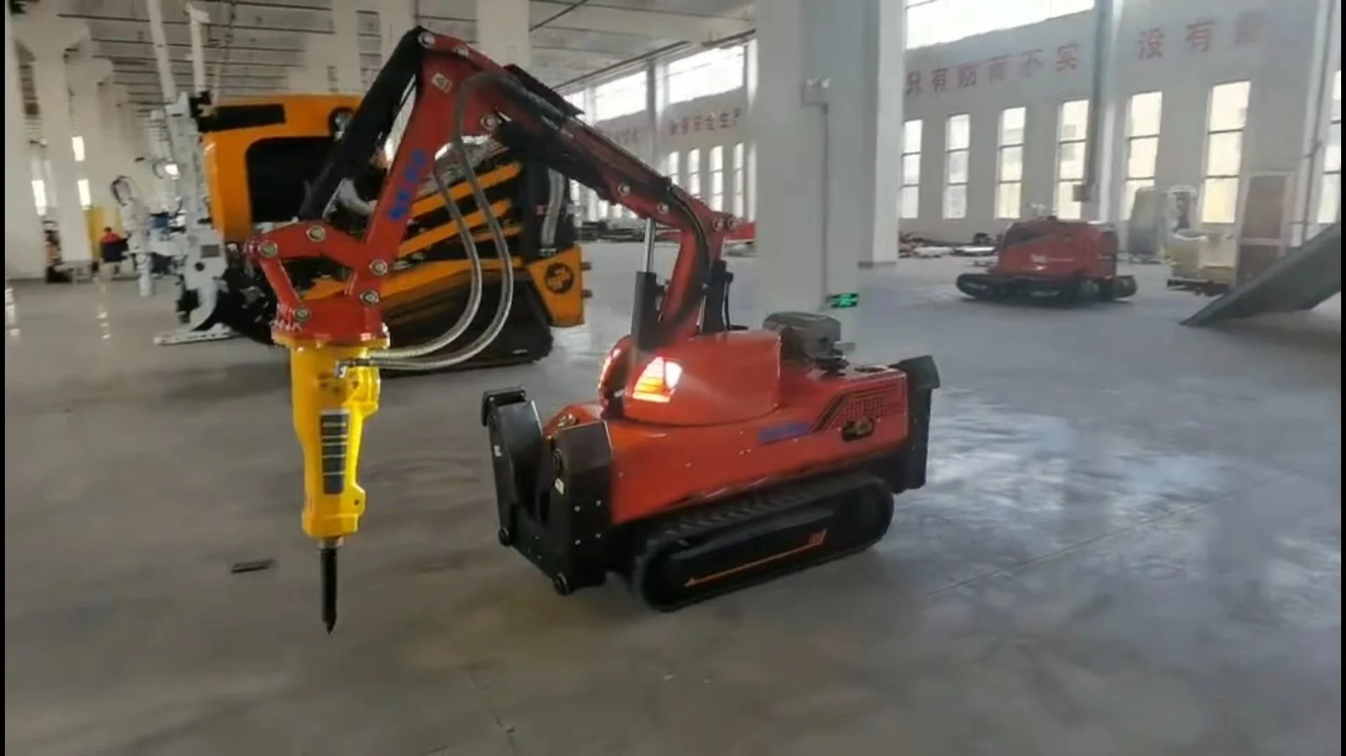 Remote Control Disaster Rescue Demolition Concrete Robots ...