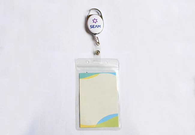 Custom Decorative Retractable Id Card Retractable Badge Reel - Buy ...