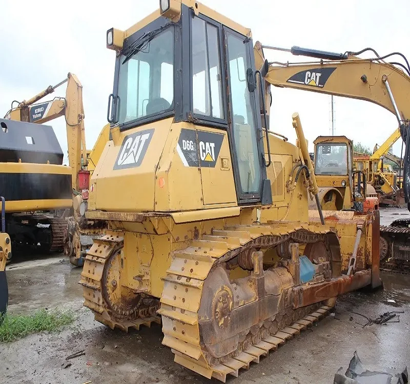 Used Bulldozers CAT D6G with High Efficiency and Hydraulic Transmission Are Selling Well in ...