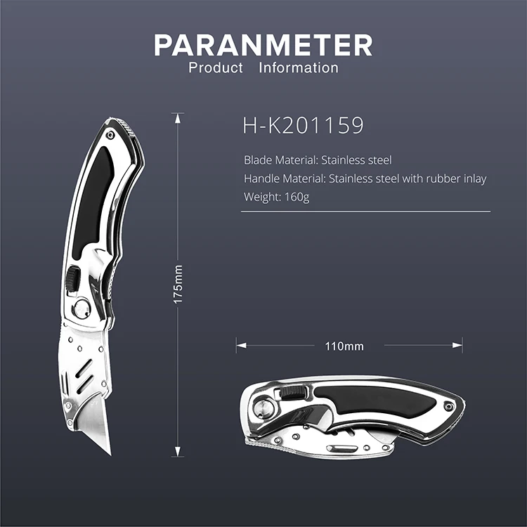 Henstrong Paper Cutter Knife - Safe & Versatile Utility Tool