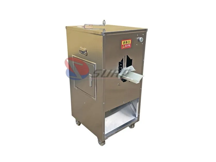 Salmon Tilapia Fish Belly Splitting Cutting Gutting Machine Fish ...