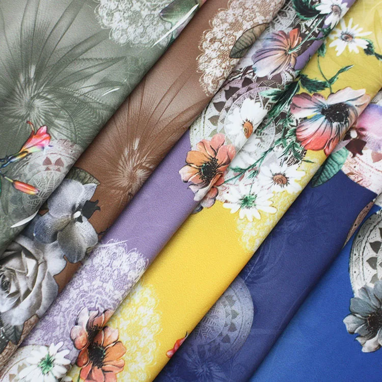 2026 Colorful Designs Baati Somali Polyester Digital Printing Satin ...
