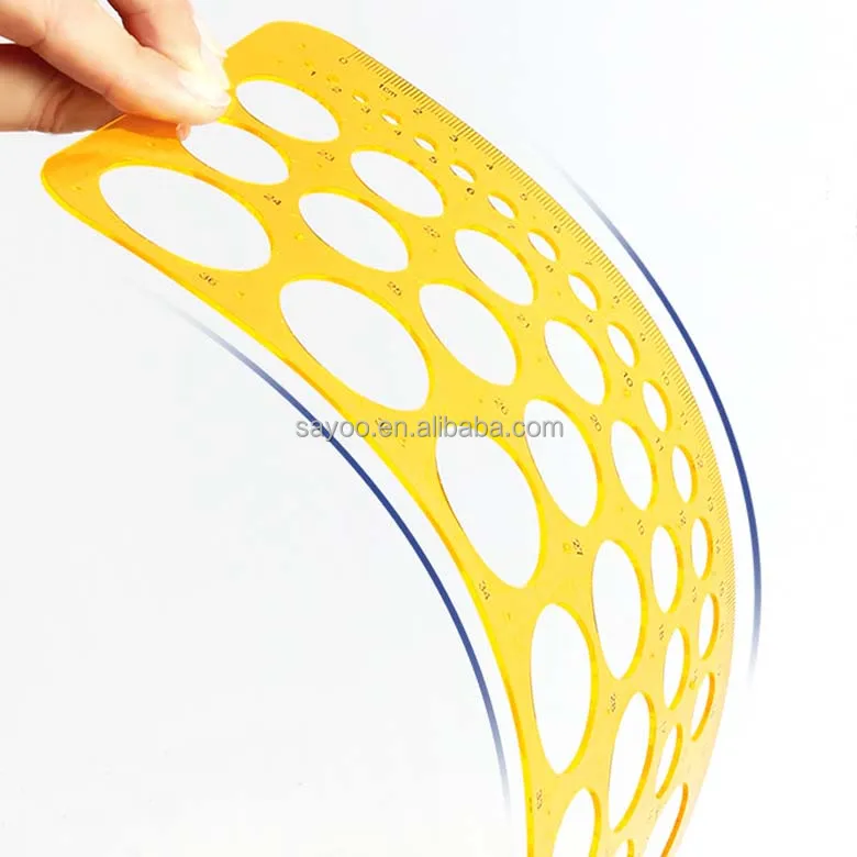 Factory Direct Sale Drawing Graph TemplatesTool Plastic Student Stencil ...