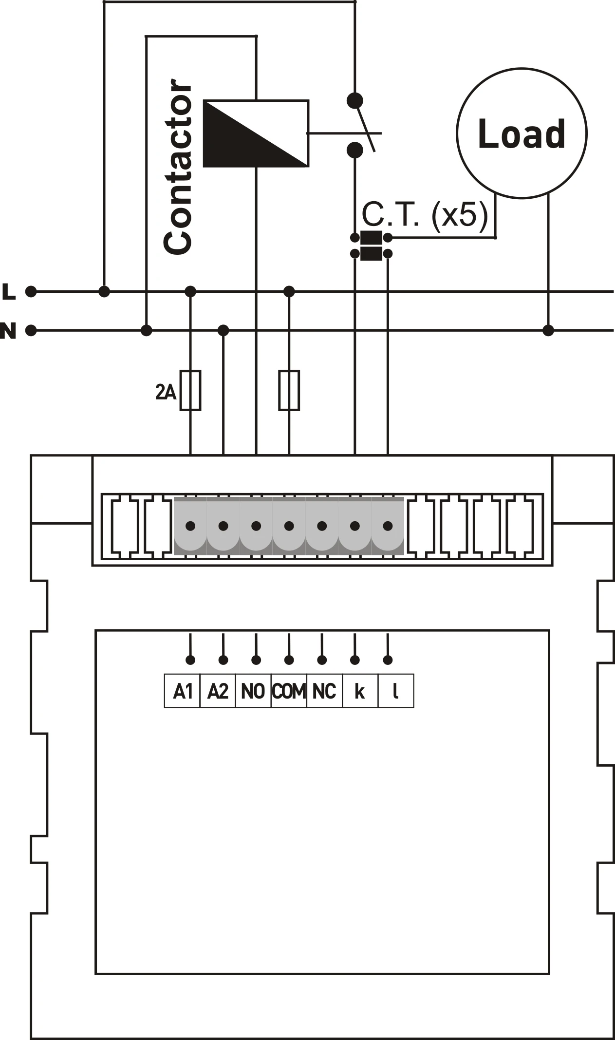 Digital Measuring Devices - Precision Ammeter 50/60hz