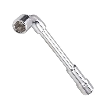 L Shaped Torque Wrench Tool Angled Open Hex Socket Wrench Double-head ...
