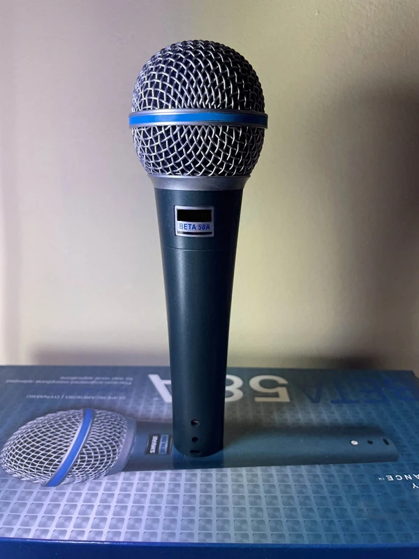 Beta 58A Mic - Professional Recording Microphone for Shure