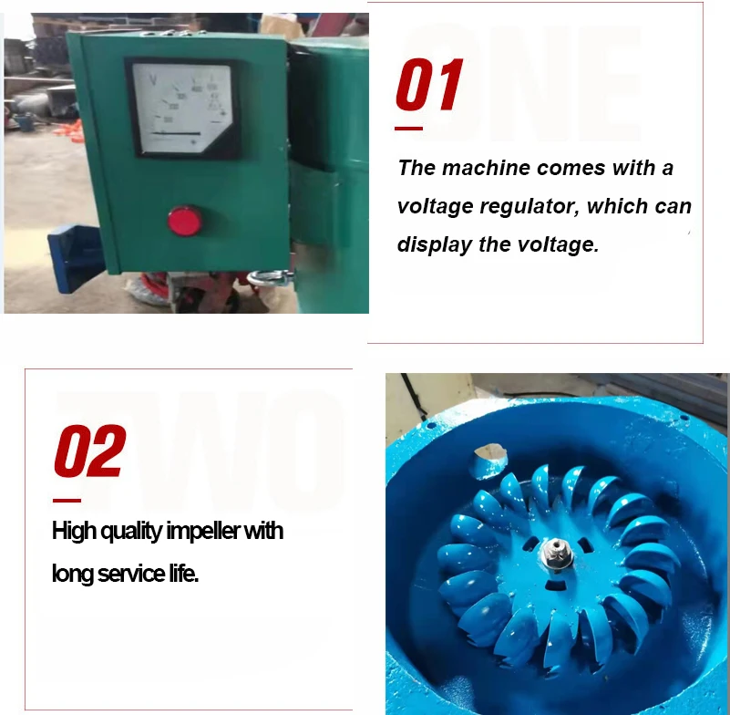 5KW Small Turbine Water Powered Generator for Sale