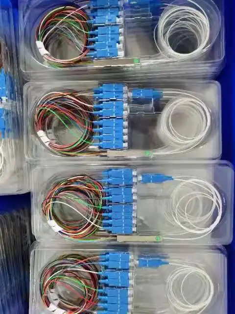 Gpon Epon Plc Fiber Optic Splitter 1*16 Plc Splitter Mini Plc Splitter ...