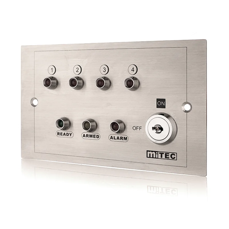 MiTEC Building Security Alarm Control Panel 1 4 Zone Door Alarm System ...