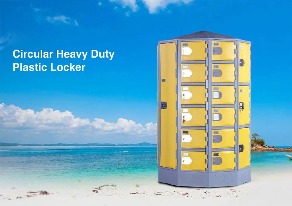 Durable Heavy Duty Plastic Lockers - Waterproof & UV Proof