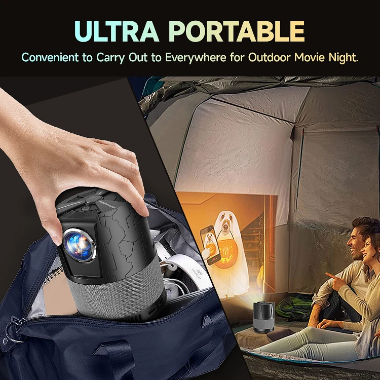 Caiwei 1080p Mini Wifi Smart Led Projectors Android Mobile Home Theater ...