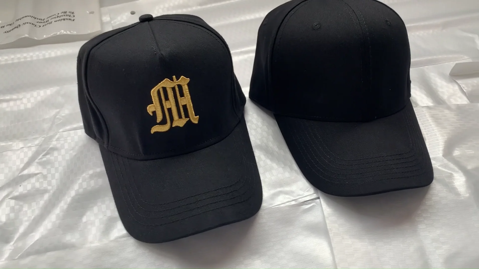 Six Panel Caps Deep Height Large Head Long Curved Brim Big Size Caps ...