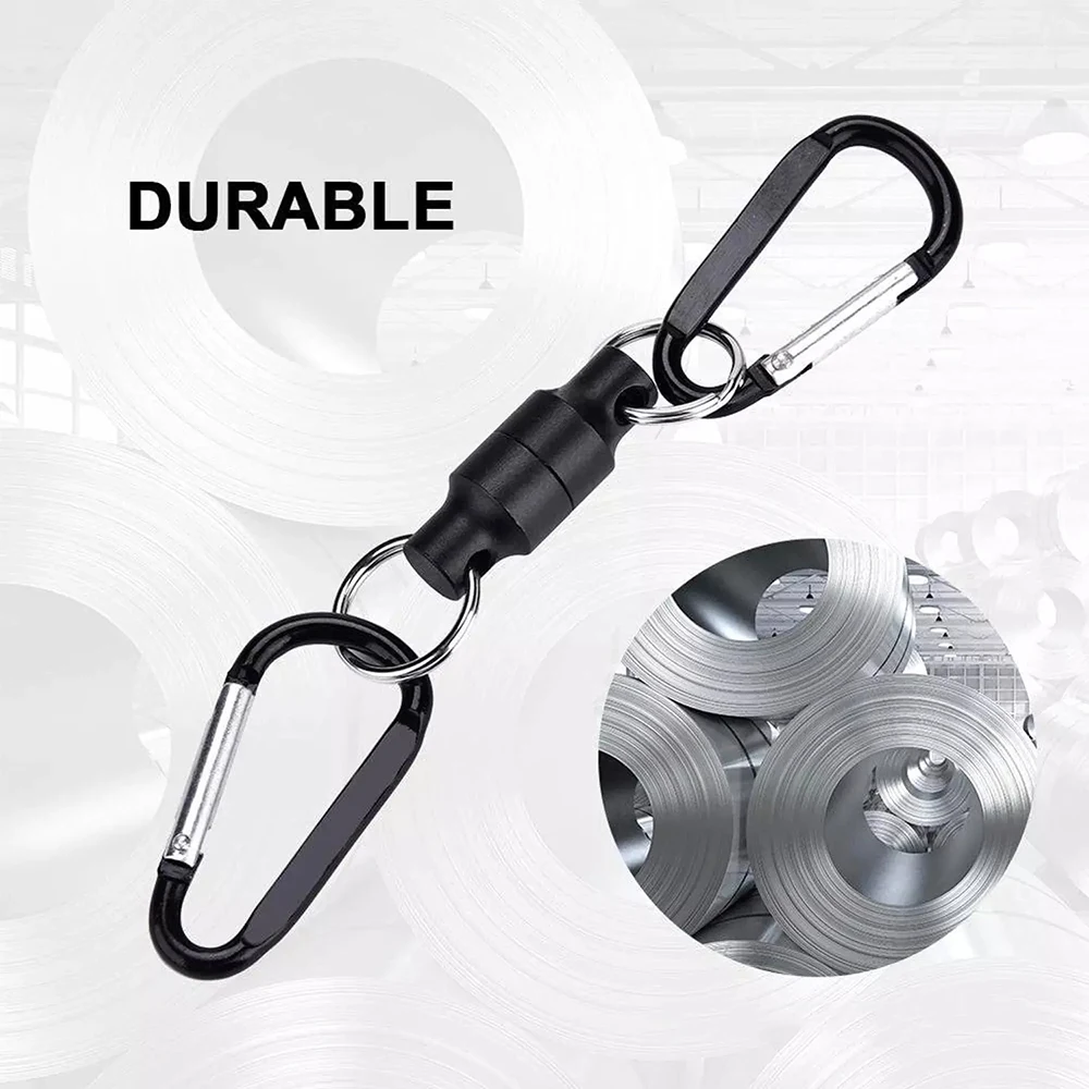 Heavy Duty Key Chain Holder Magnet Keyring - Strong Magnet