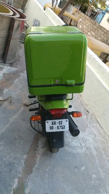 Fiberglass Delivery Side Tail Bike Deliver Scooter Boxes