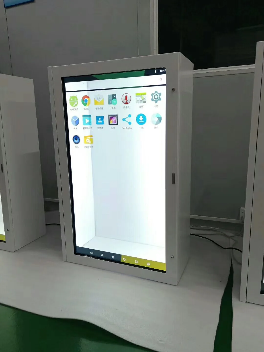 22 Inch New Design Touch Screen Transparent Lcd Display Showcase Box ...