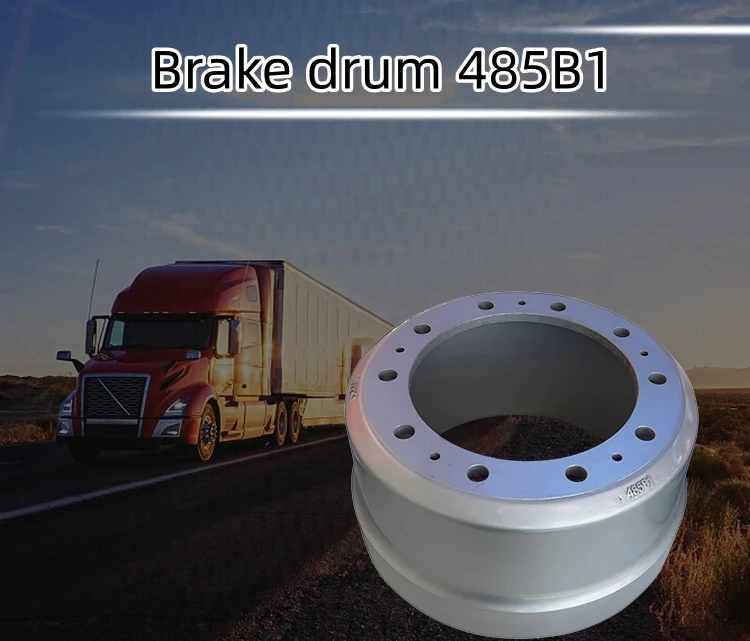 China Factory Fuwa Db1657b Semi Trailer Parts Oem Rear Brake Drum For ...