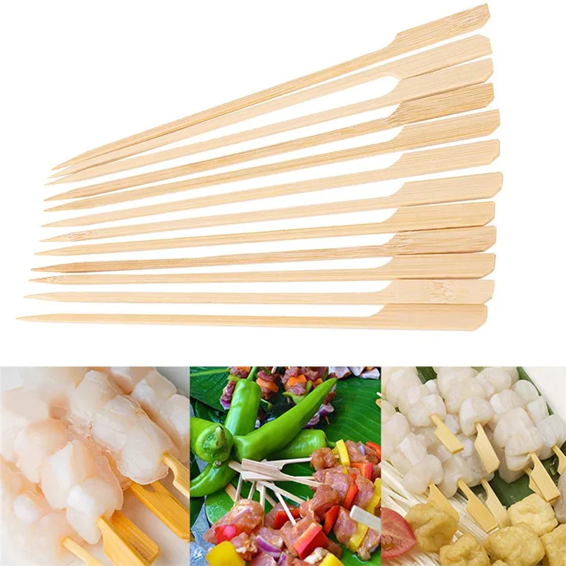 6 Inch 10 Inches Kebab Meat Thin Sticks Barbecue Eco-friendly Kebab ...