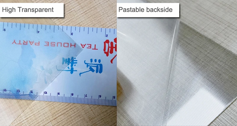 3D Lenticular Sheet - Achieve Flip Image Effect for Printing