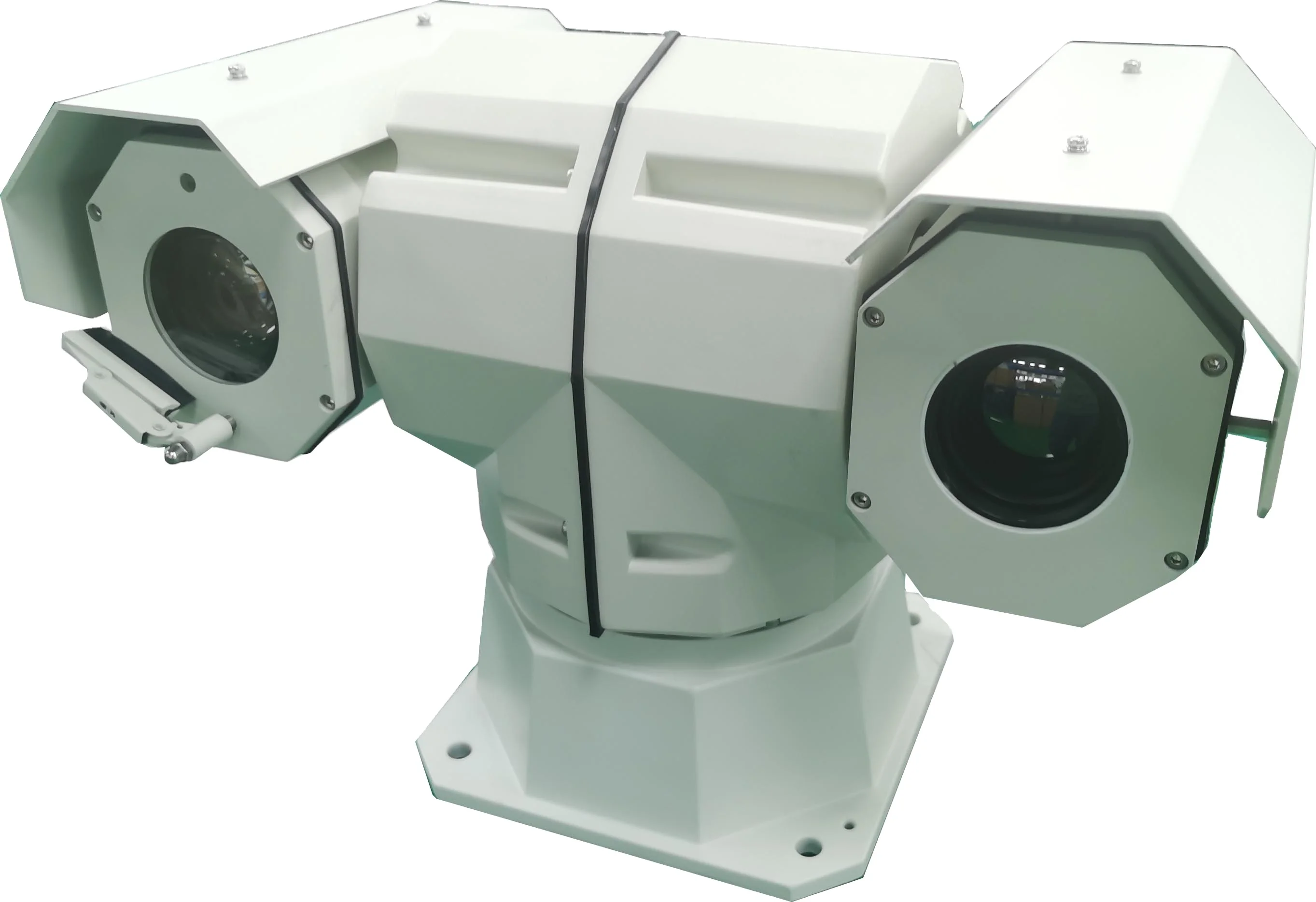 Dual Sensor Vehicle Mounted Infrared Thermal Camera For Surveillance ...