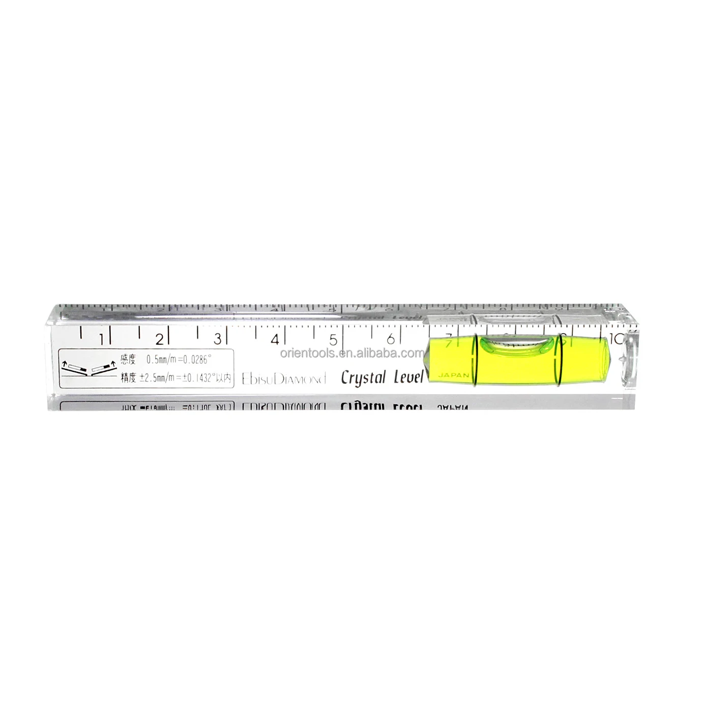 High Precision Acrylic Spirit Level with Two Level Vials| Alibaba.com