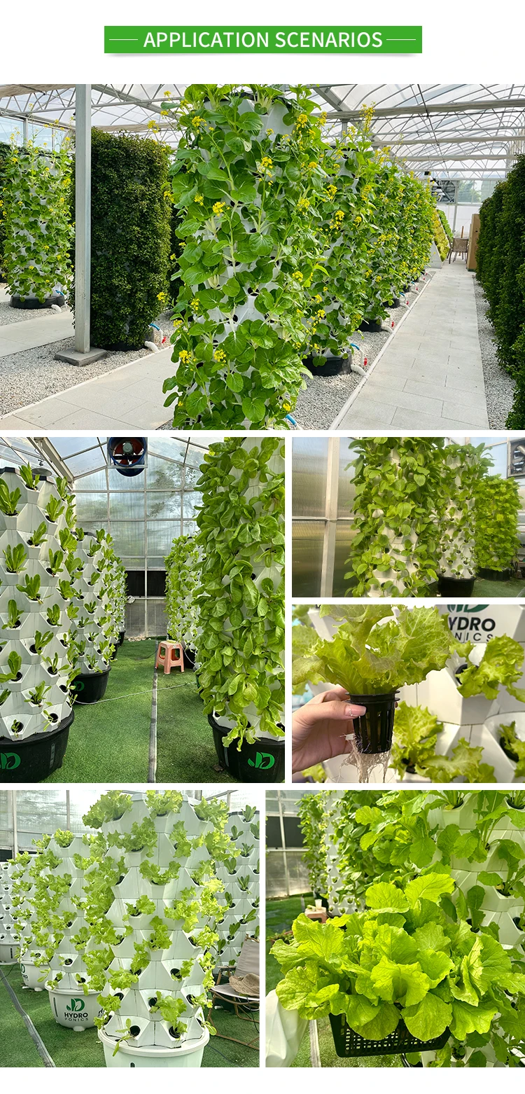 Hydroponic Tower Garden - Vertical Potato Aeroponic Systems