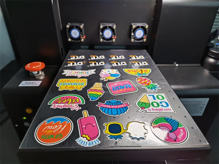 Automatic Bottle Printer A4 Size Led Inkjet Flatbed Uv Printer A3 Cans ...