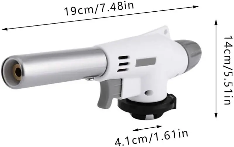 High Power Butane Flame Lighter Gun Propane Torch burner for Welding ...