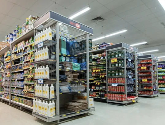 Australia IGA Outrigger Supermarket Shelving Liquor Retail Shelves ...