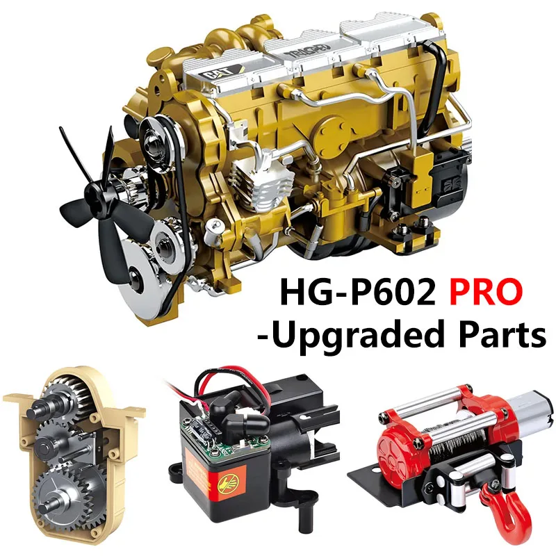 Hengguan TRASPED HG P602 - 1/12 6X6 Explosion Truck RC Model