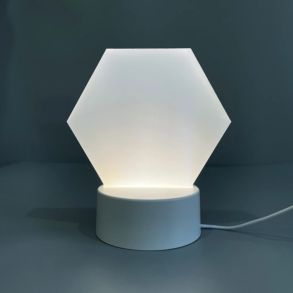 Customized Acrylic Light Base - Perfect for Room Decoration