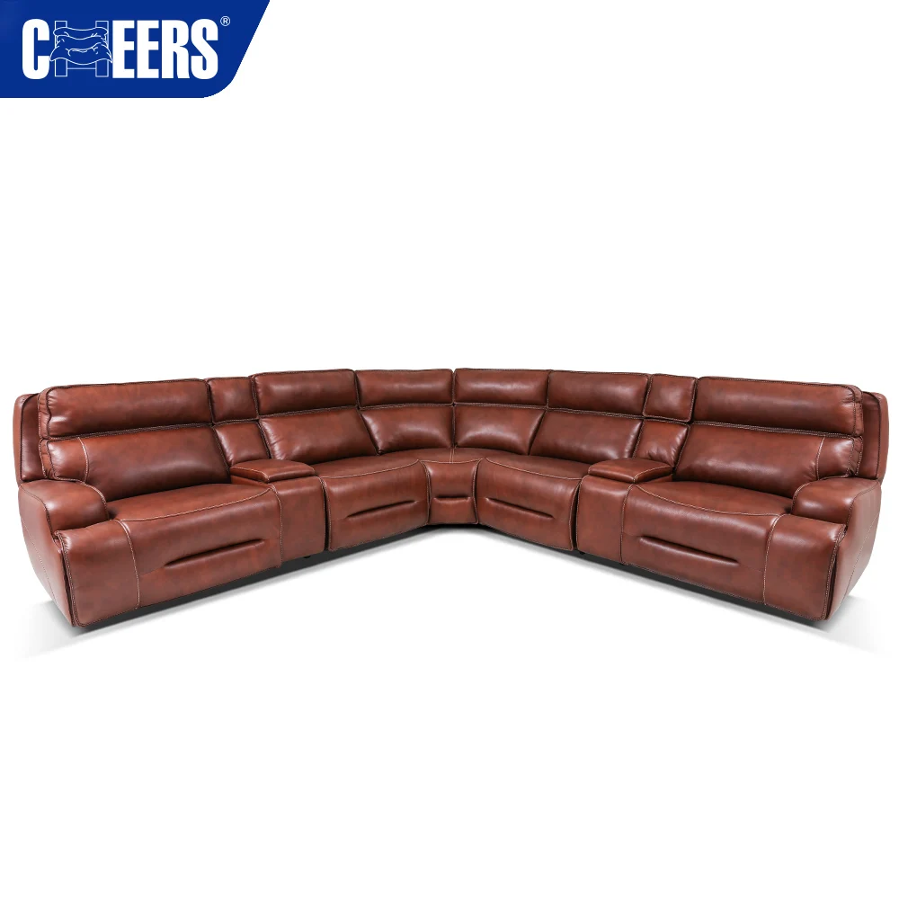 MANWAH CHEERS Couch Sofa with Storage - Electric Reclining