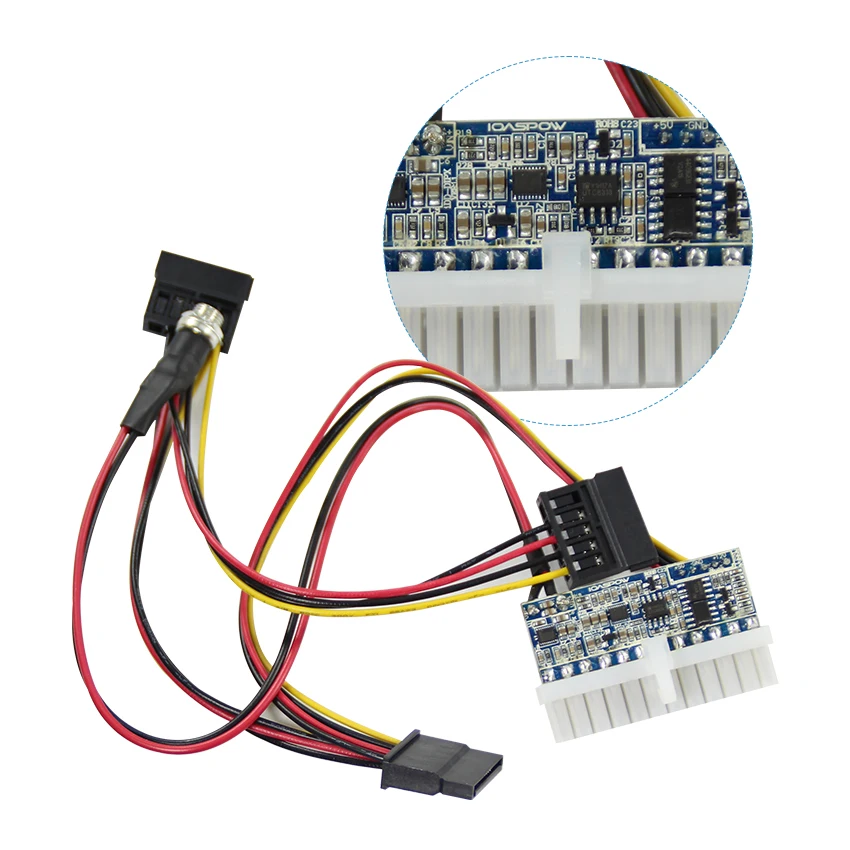 12v Pci-e Psu Card Atx Molex 24pin To Sata Psu Multiple Power Supply ...