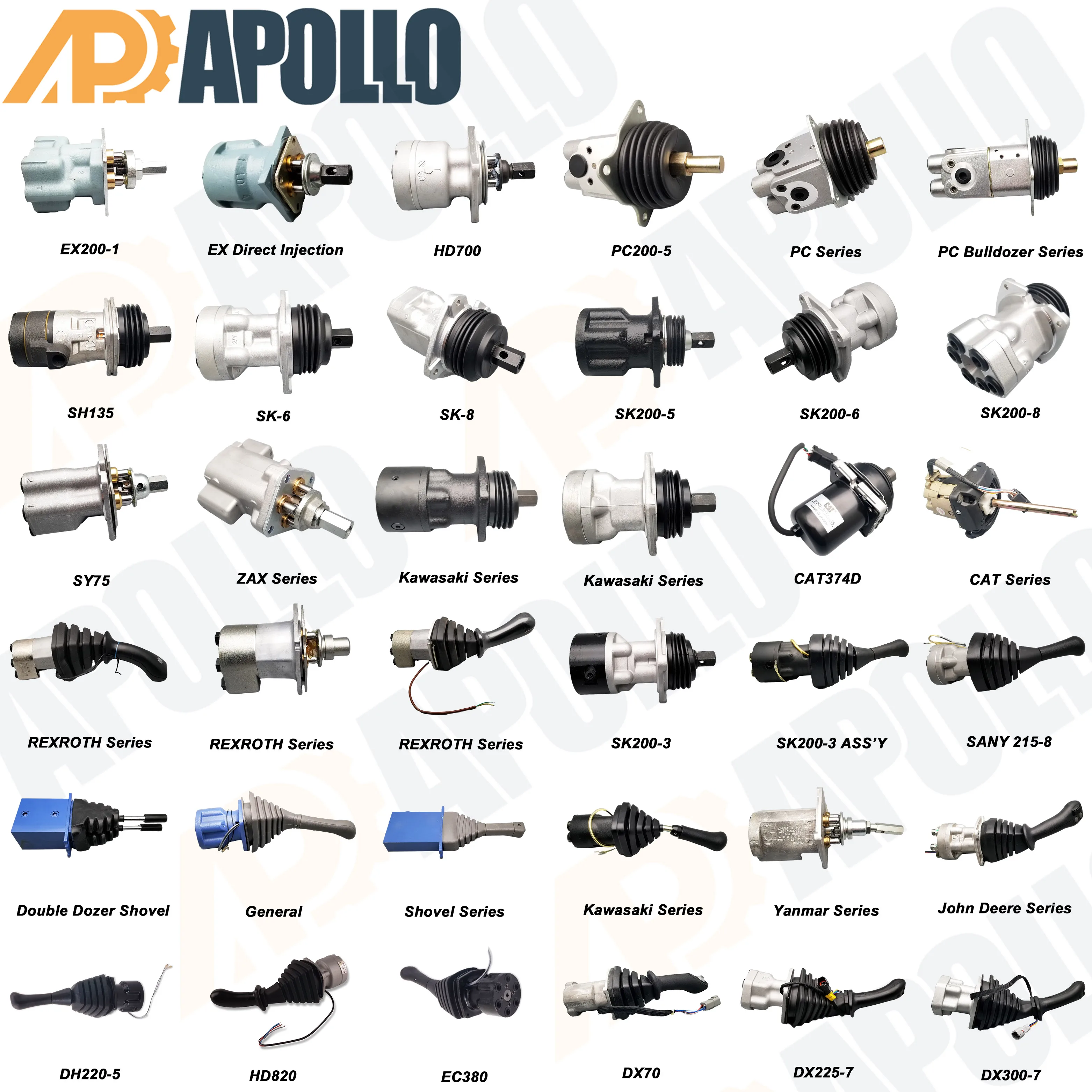 Bomba de combustible para excavadora Apollo, pieza de motor CAT 4264806 ...