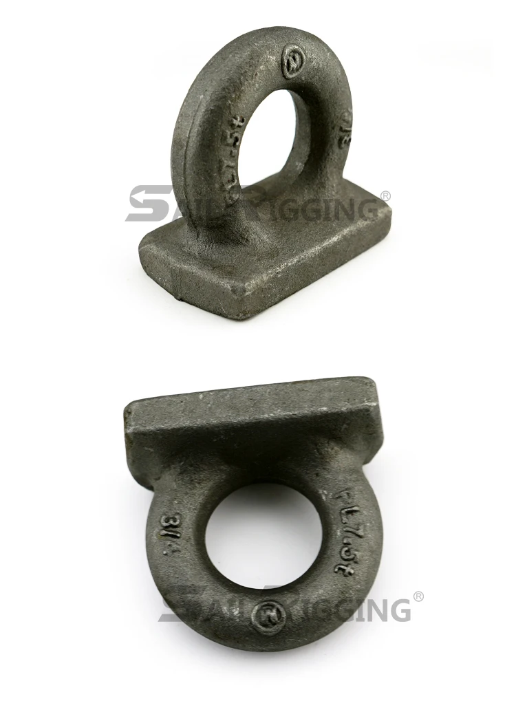 Weld On Lifting Deck Plates Rectangular Base Deck Eye Plates Self ...