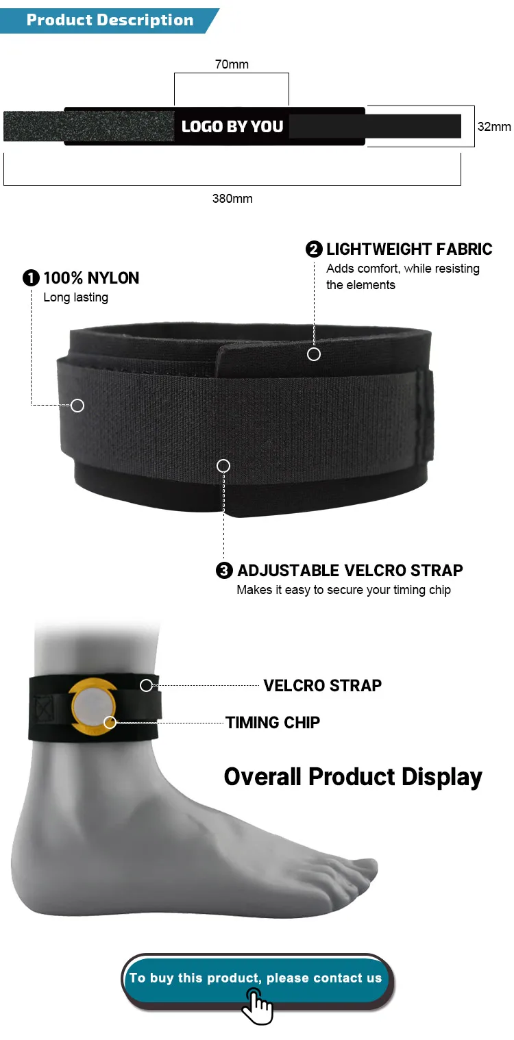 Irun Profile Design Timing Chip Strap - Fitness Triathlon