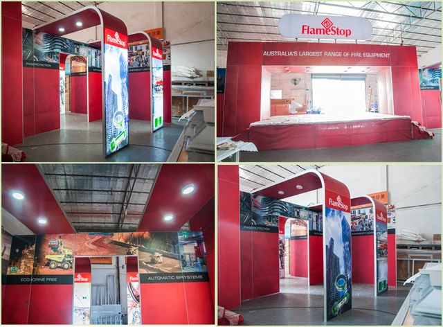Aluminum Trade Show Exhibits Display Modular Exhibit Booth Reusable ...