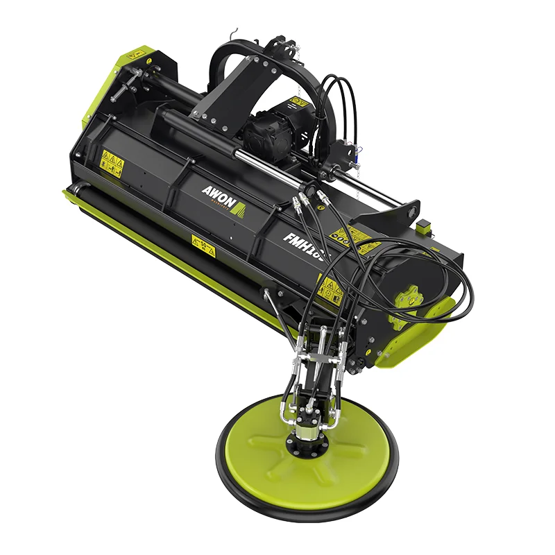 Fm165 50-70hp Mulcher Lawn Mower Hydraulic Flail Mowers For Walk Behind ...