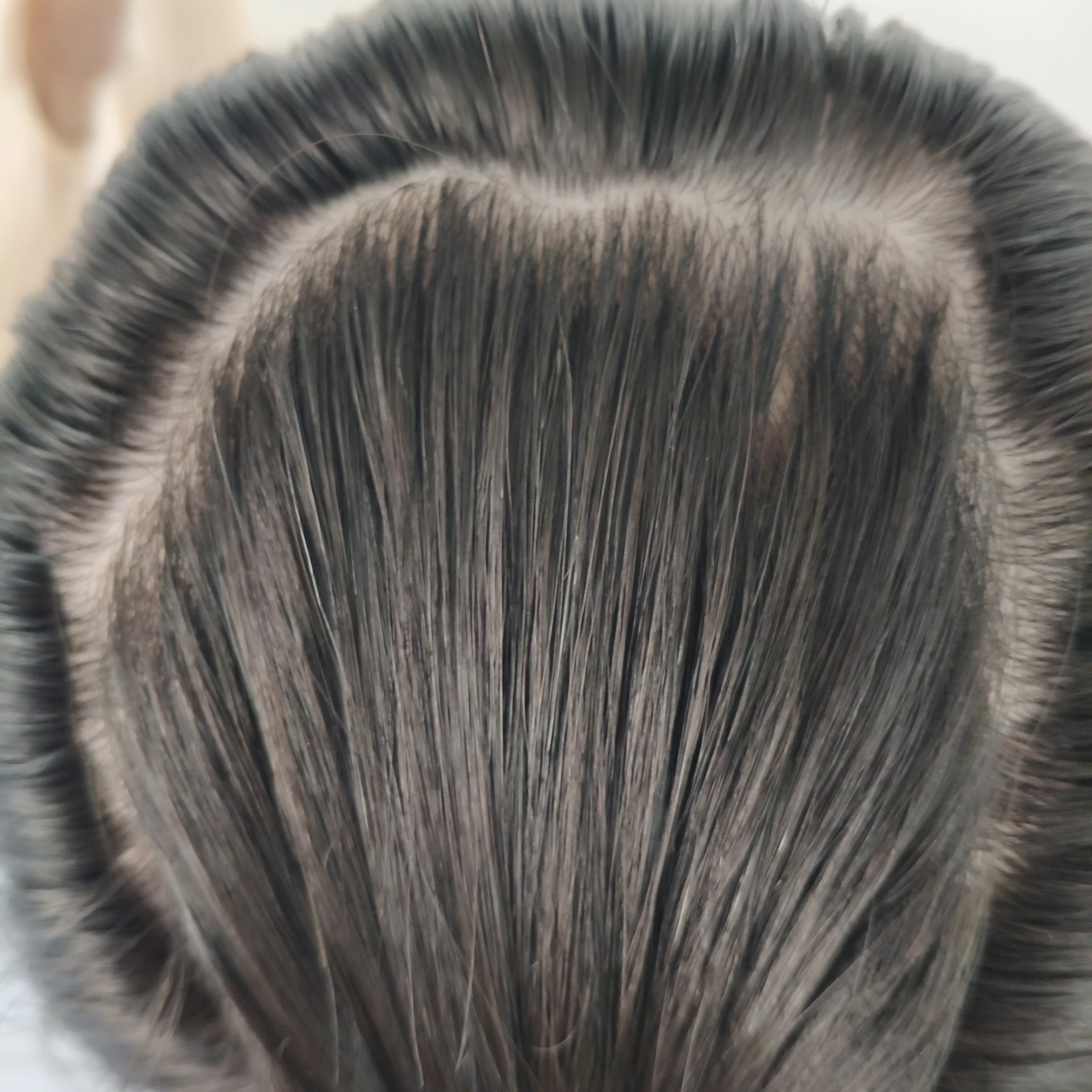 Sandy Balayage Color Human Hair Wig Luxe Cap Silk Base Wig Luxury ...